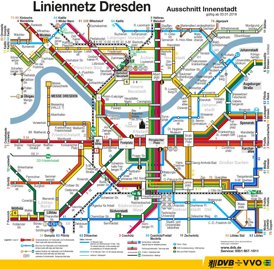 Stadtplan Dresden | Deutschland | Stadtpläne von Dresden